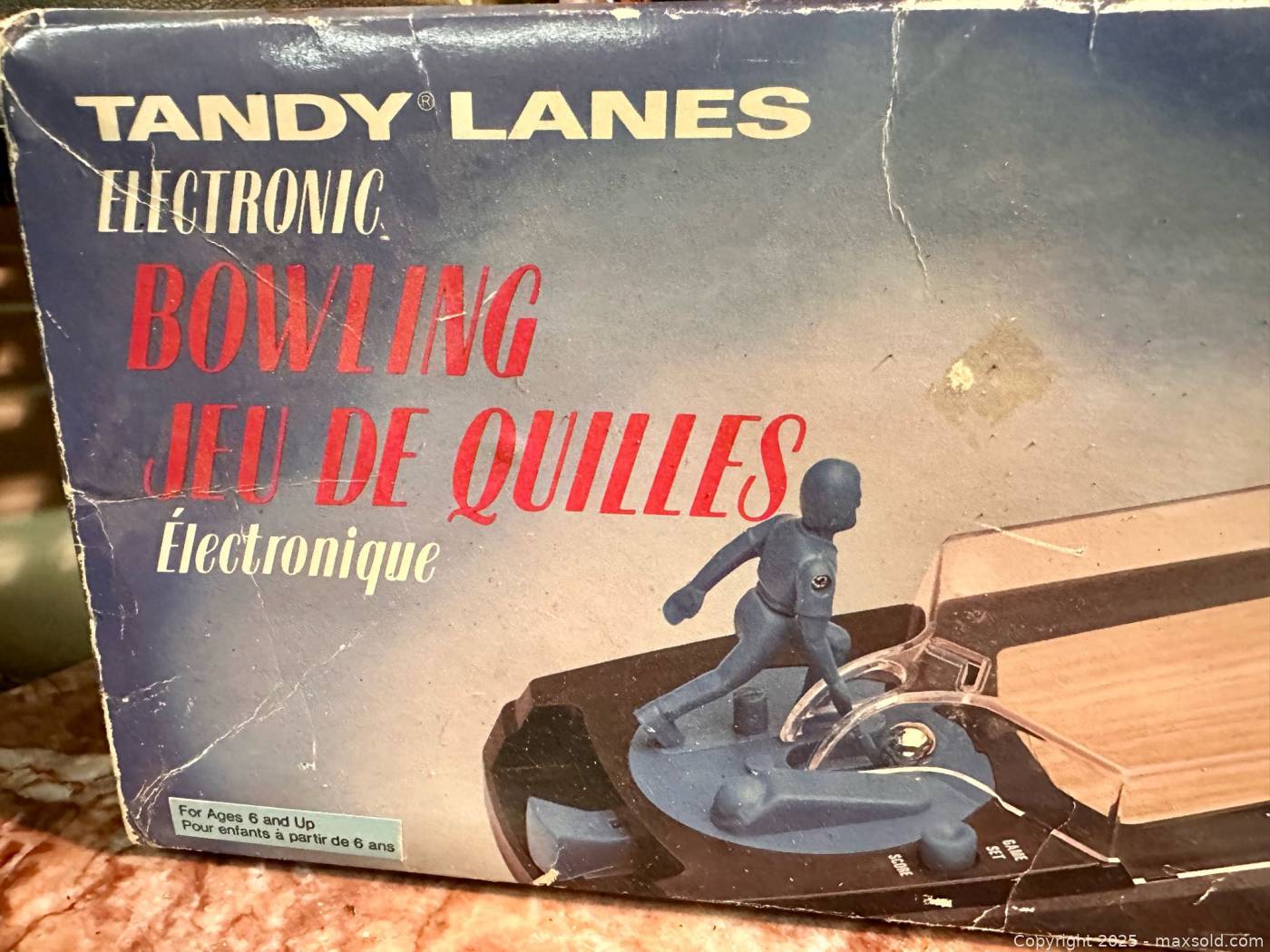 Vintage Tandy Lanes Electronic Bowling Game | Maxsold