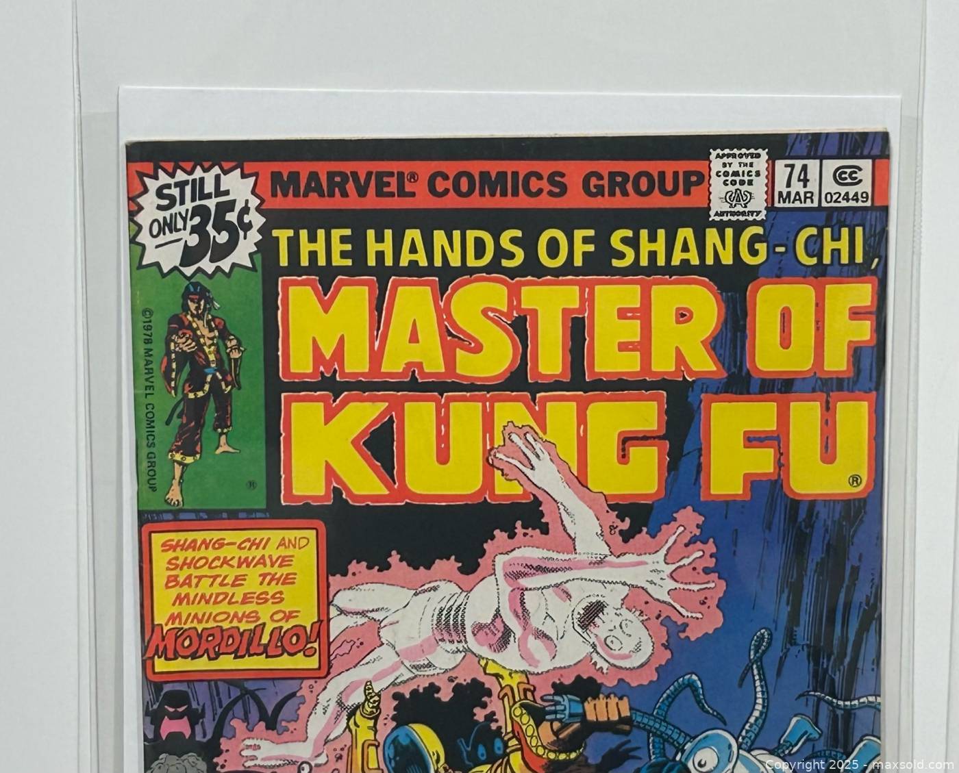 Marvel Master of Kung Fu comics issues 74, 75, 78, 79 | Maxsold