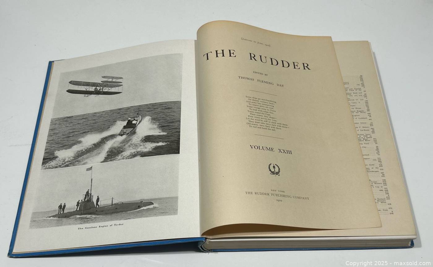 The Rudder Volume XXII January–June 1910 | Maxsold