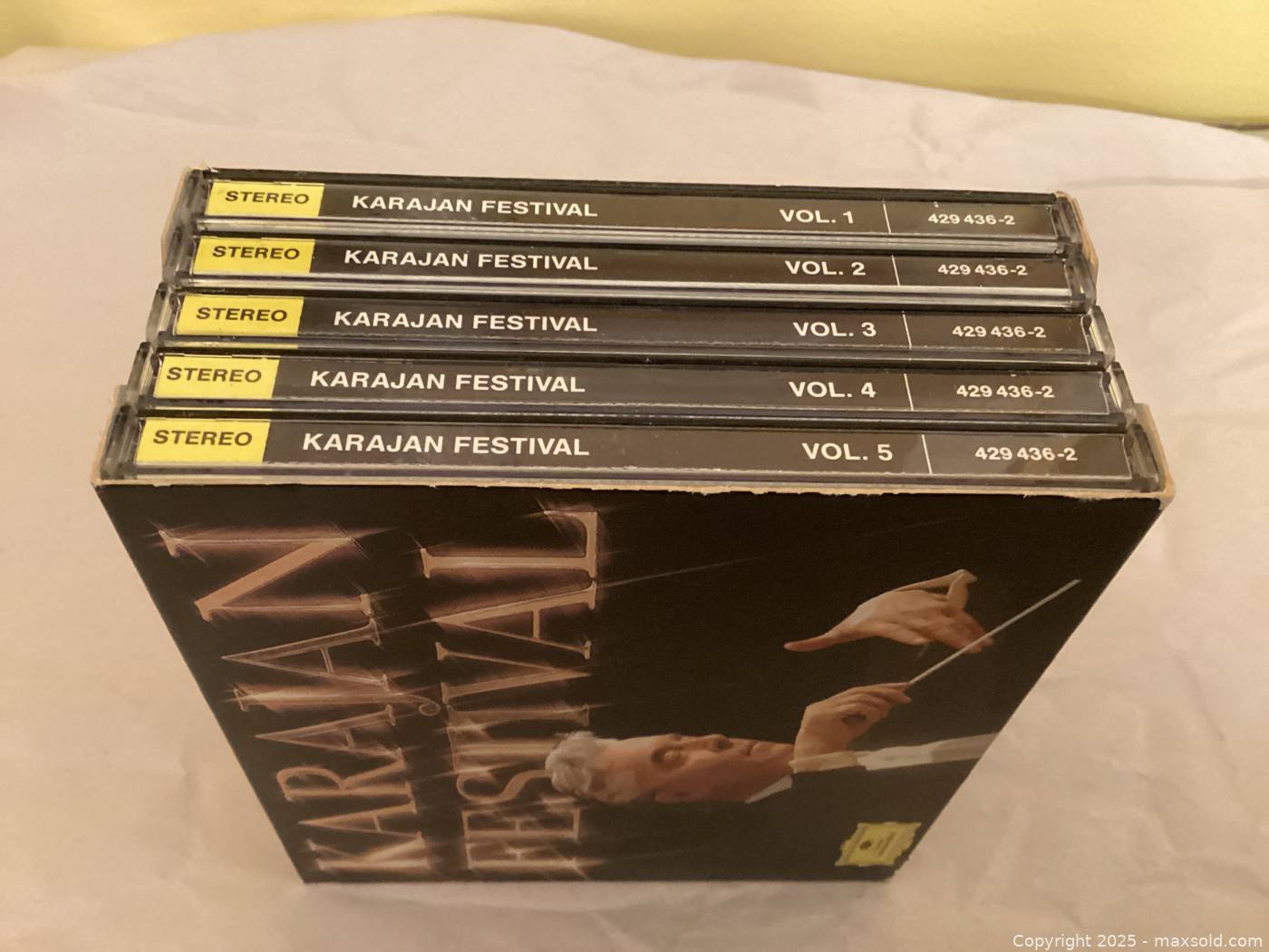 Karajan Festival 5-CD Box Set | Maxsold