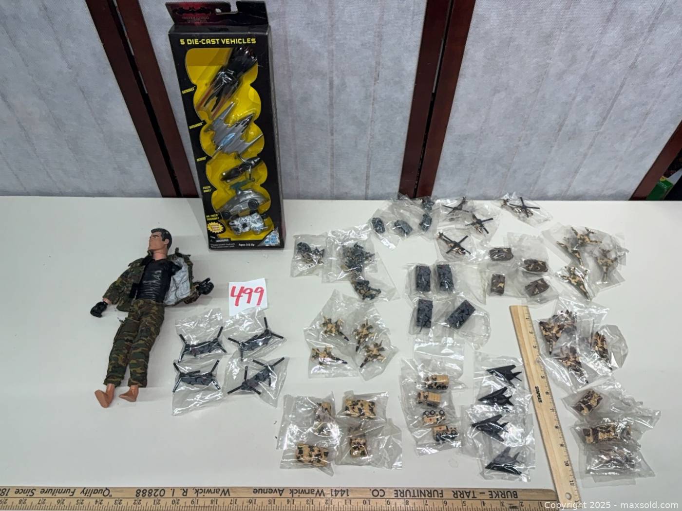 Batman & Robin Die-Cast 5-Pack, 12-Inch G.I. Joe, ~50 Mini Military ...