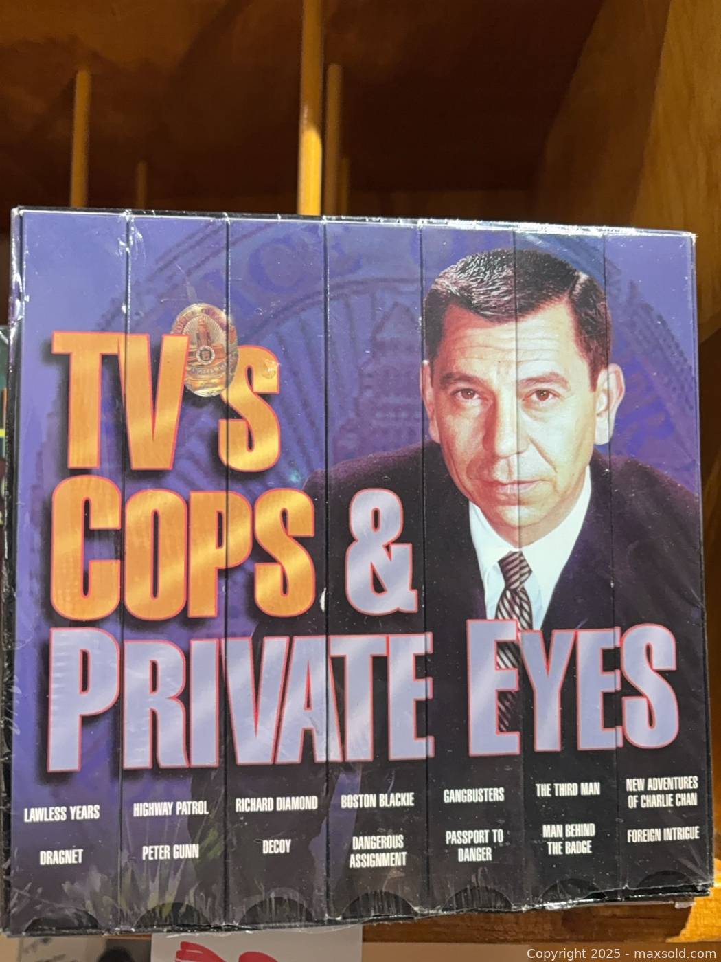 Four Star Playhouse & TV's Cops & Private Eyes VHS box sets | Maxsold