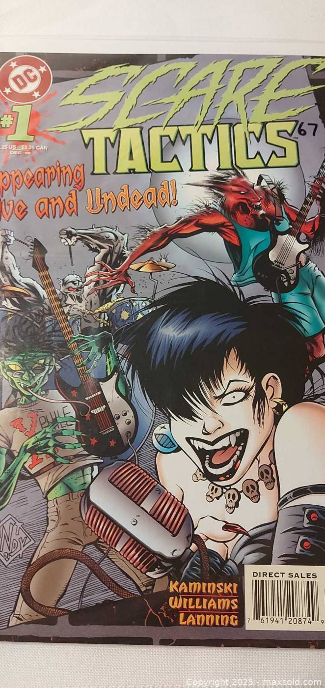 DC Comics Scare Tactics Issue #1 Comic | Maxsold