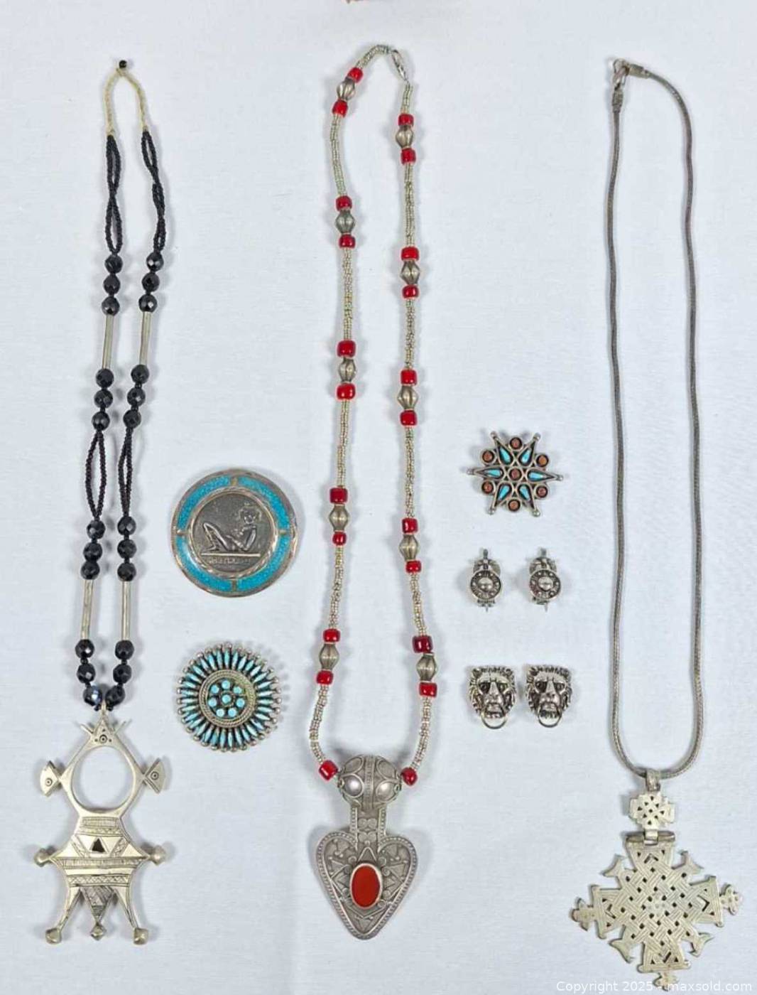 Mixed-Metal Southwestern & North African Style Jewelry | Maxsold