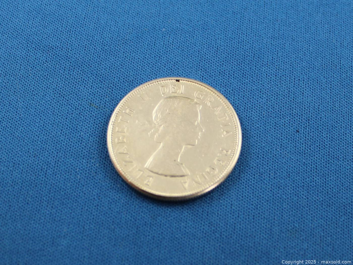 1964 Canadian silver 50 cent coin | Maxsold