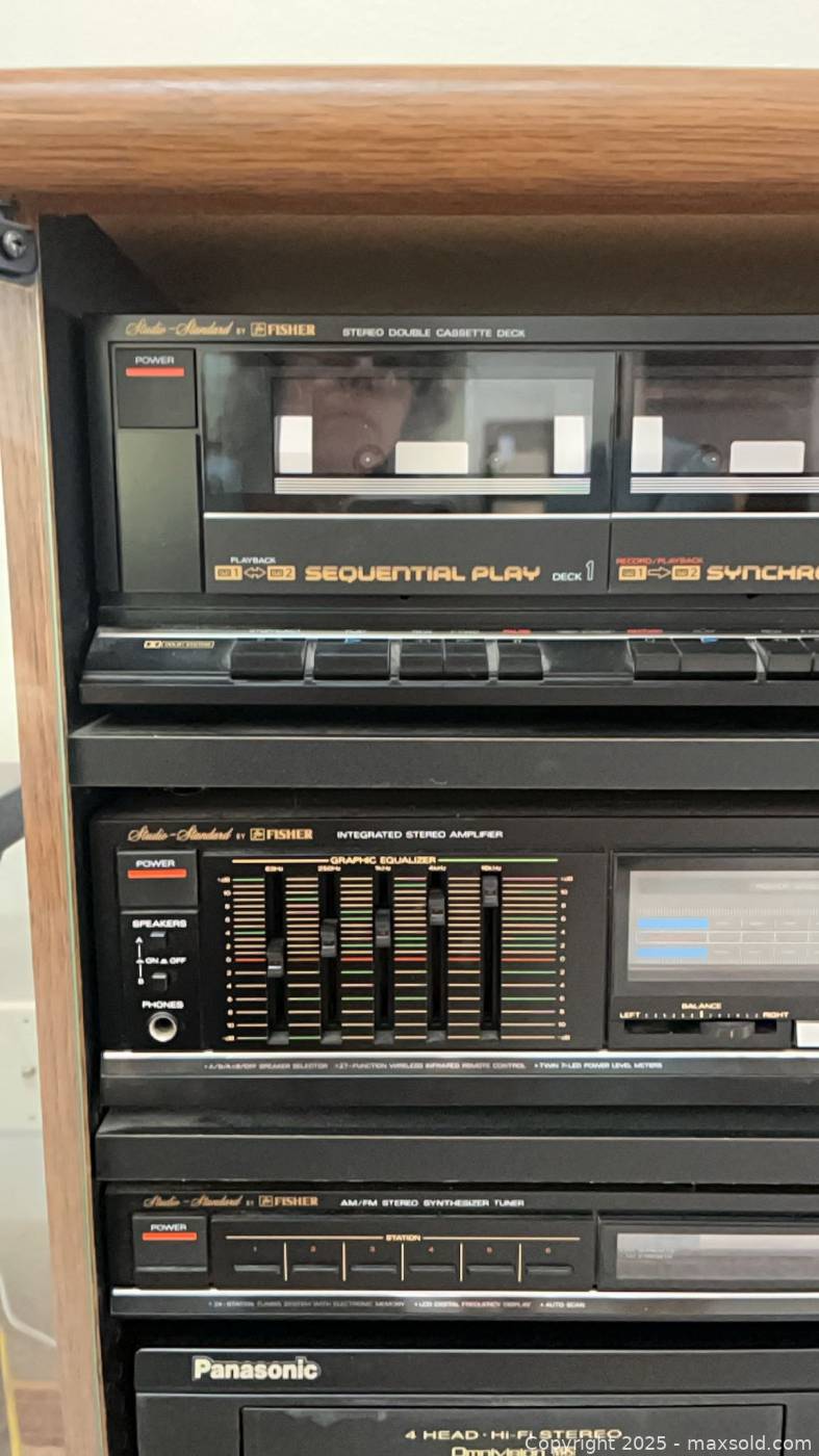 Fisher Stereo System Speakers Components | Maxsold