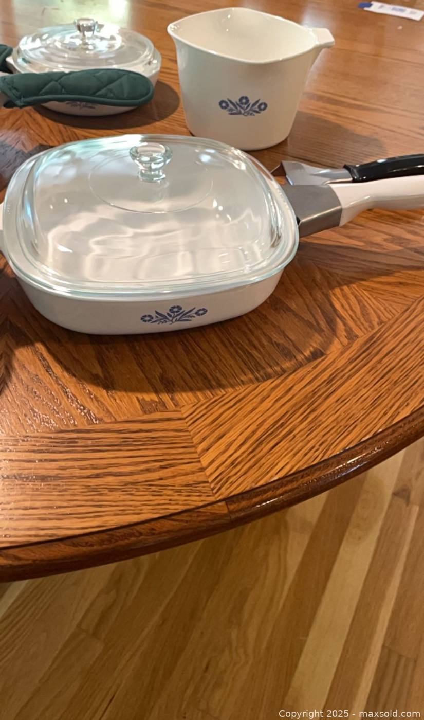 CorningWare Blue Cornflower cookware set | Maxsold