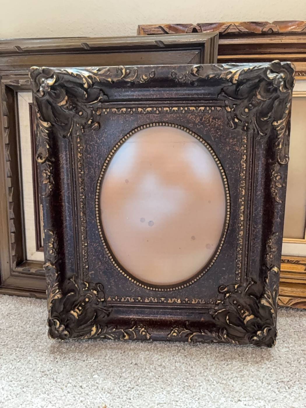 Five ornate picture frames | Maxsold