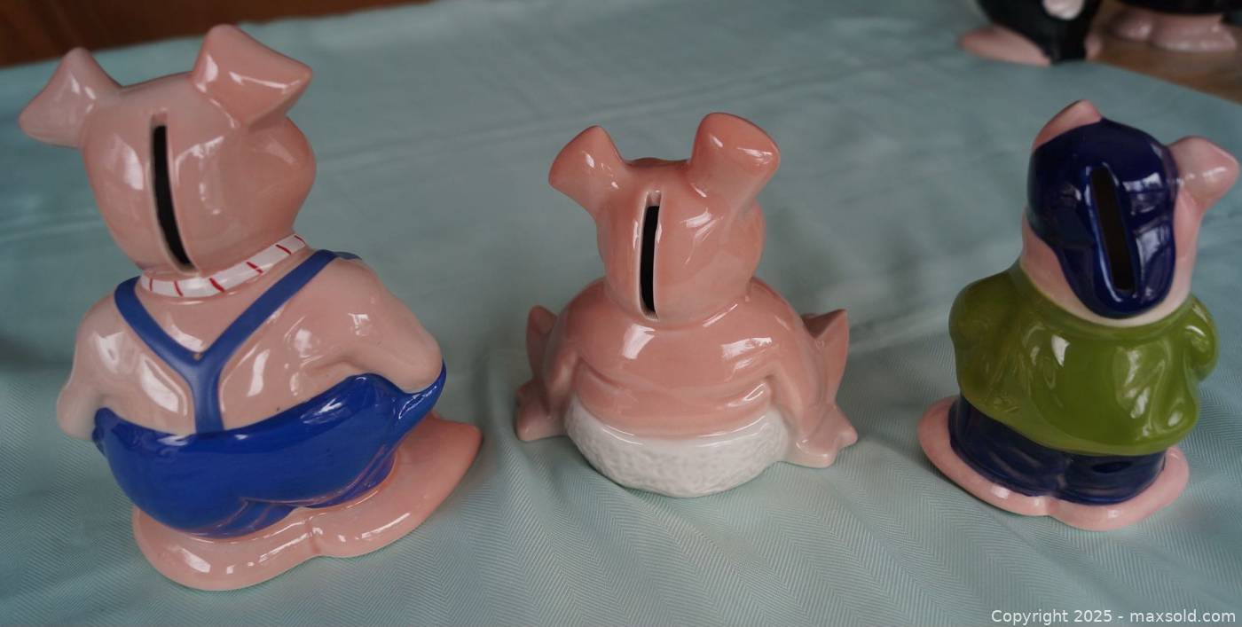 Wade NatWest Piggy Bank Family Set, 6 | Maxsold