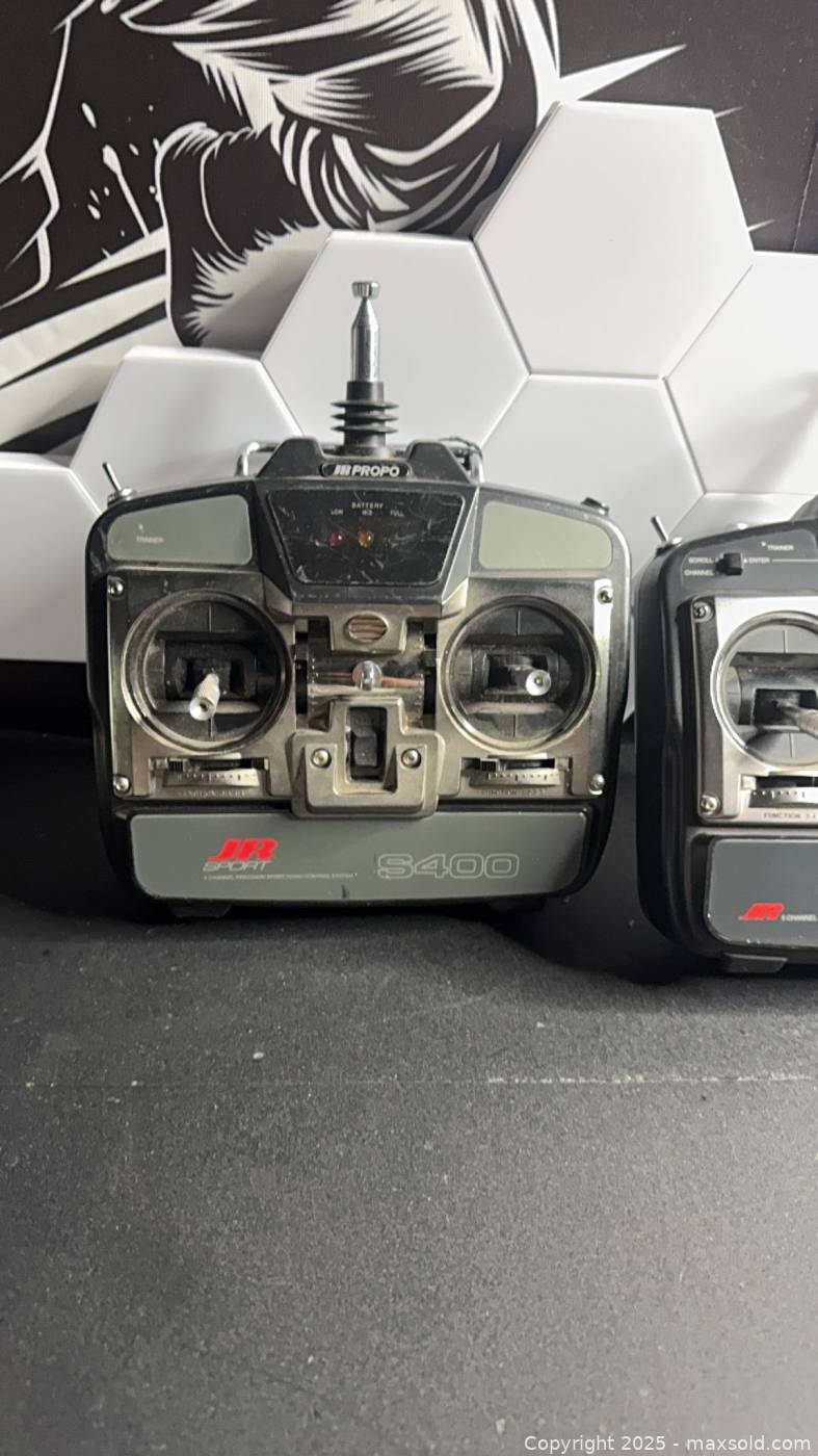 Two JR Propo RC transmitters | Maxsold