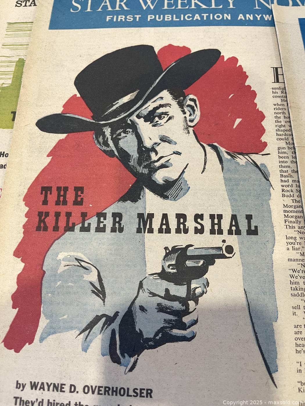 10 vintage Star Weekly newspaper story supplements | Maxsold