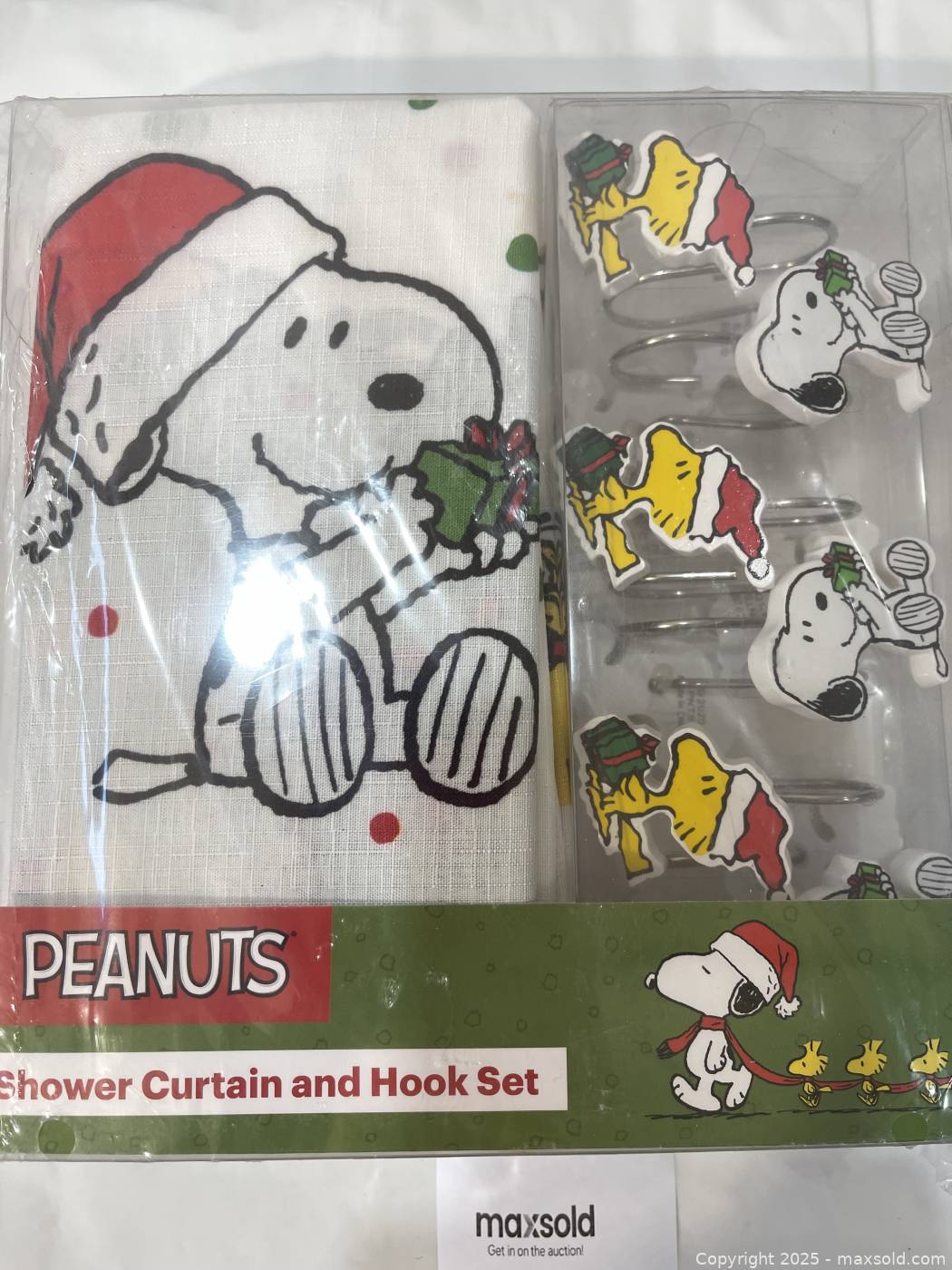 Charlie Brown Christmas Shower Curtain