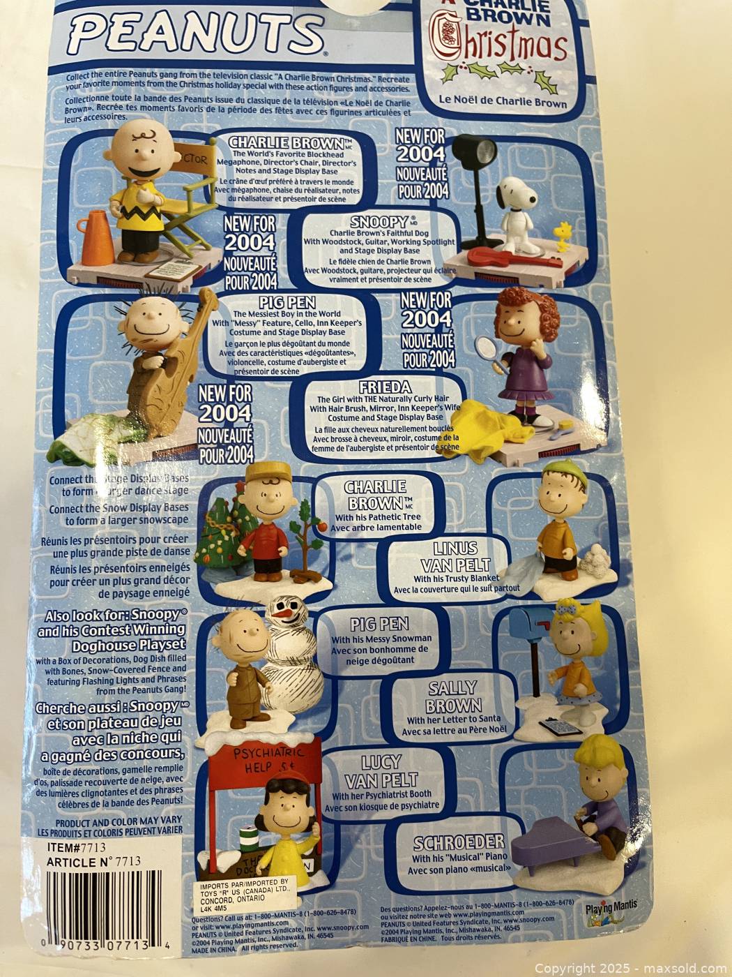 Peanuts Linus Van Pelt figure sealed | Maxsold