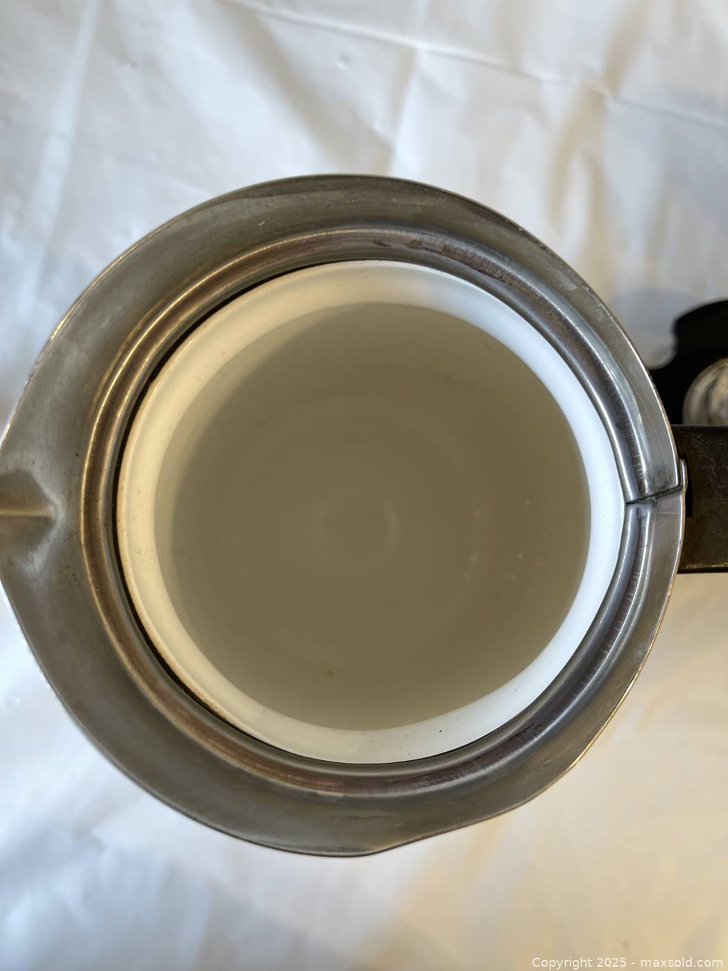 Vintage Corelle Blue Cornflower Coffee Percolator | Maxsold