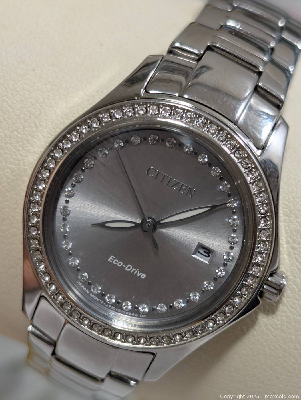 Citizen Eco-Drive stainless steel watch | Maxsold