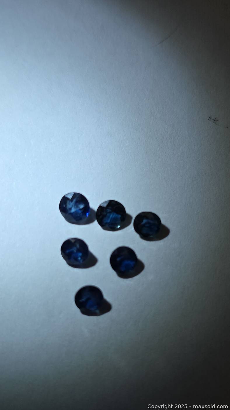 Natural Blue Sapphire Lot, 1.43ct Total | Maxsold