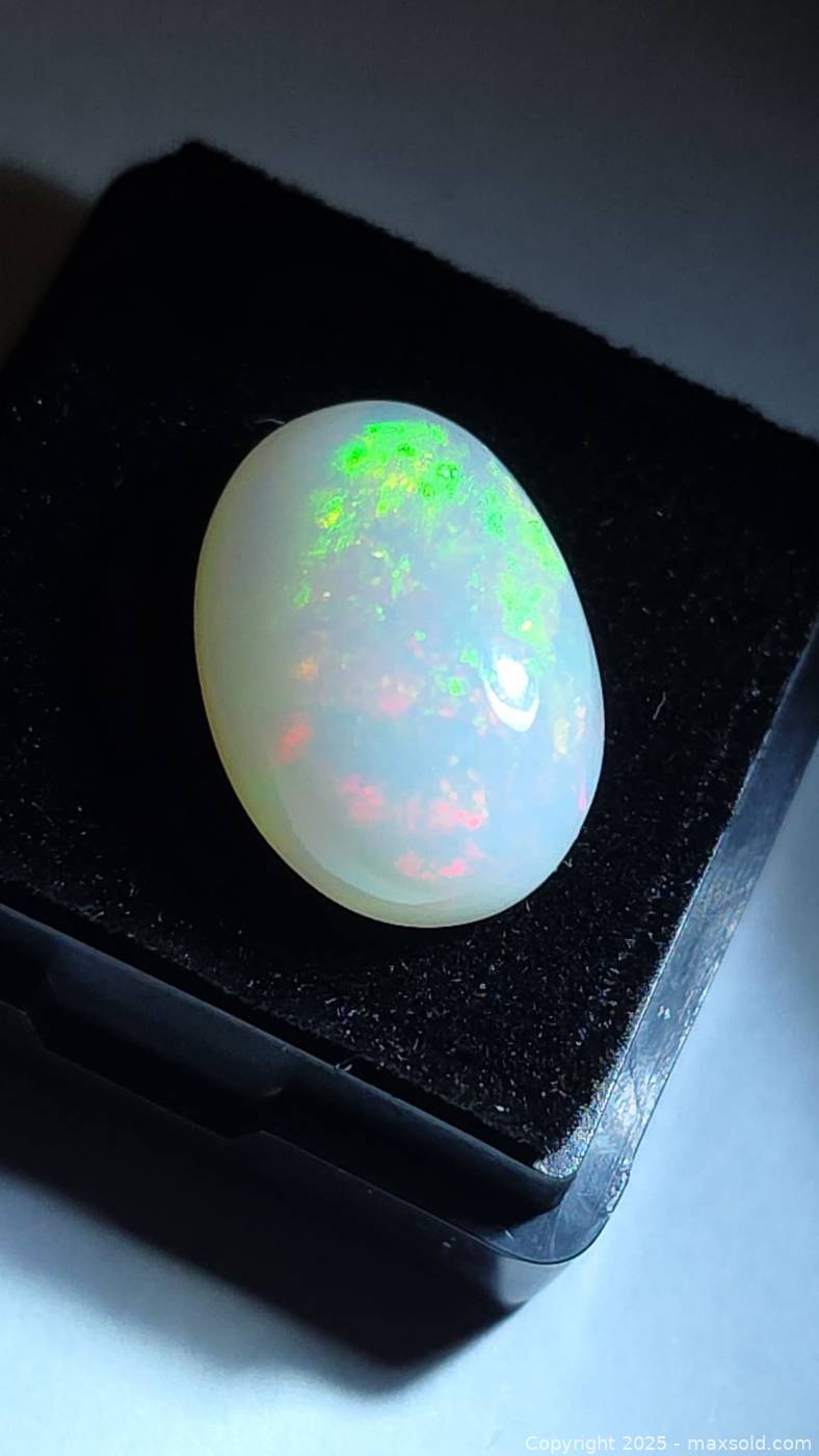 6.48ct Natural Ethiopian Opal Cabochon | Maxsold