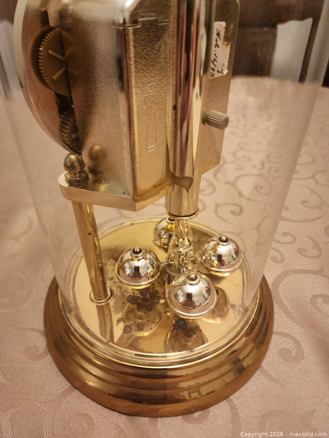Kieninger battery anniversary clock | Maxsold