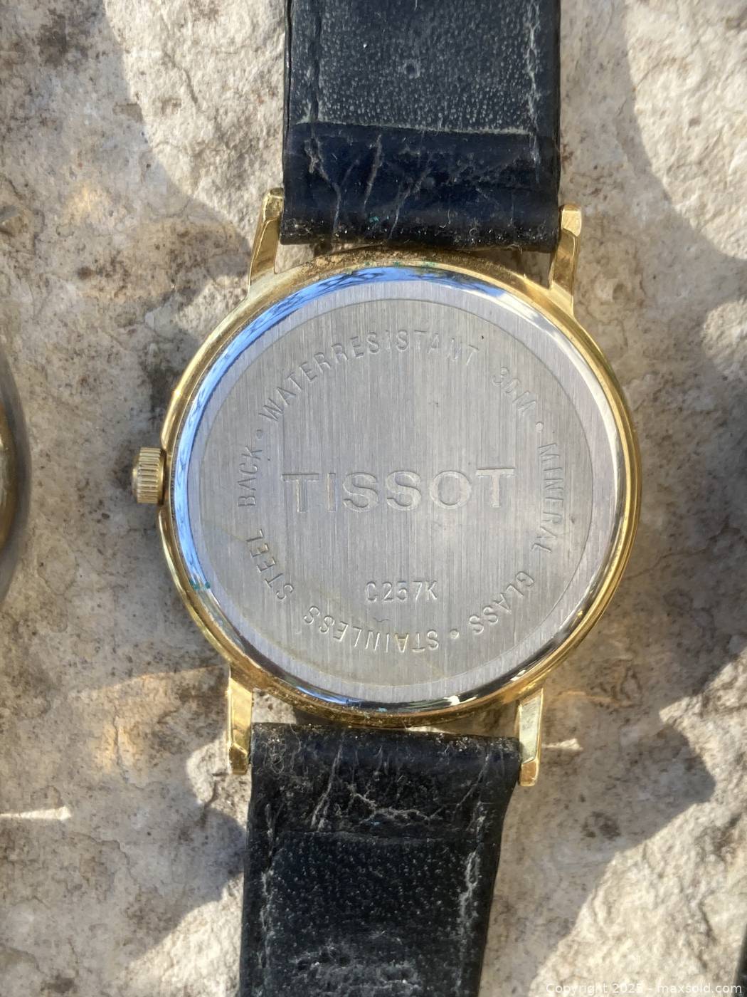 Tissot Stylist gold-plated quartz watch | Maxsold