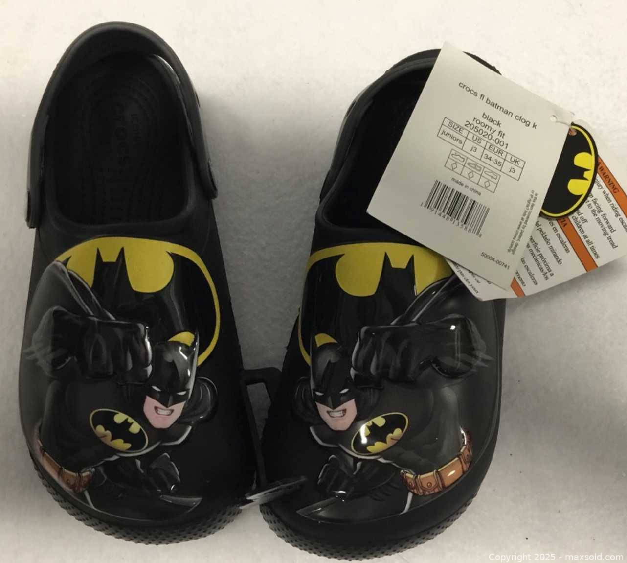 Crocs Batman Clog K black junior size 3 | Maxsold