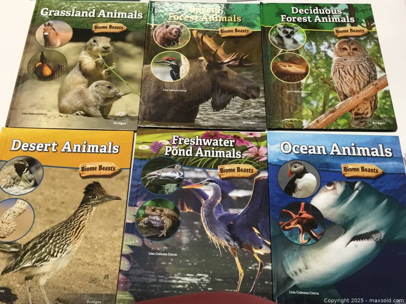 9 New Children’s Biome Beasts Books | Maxsold
