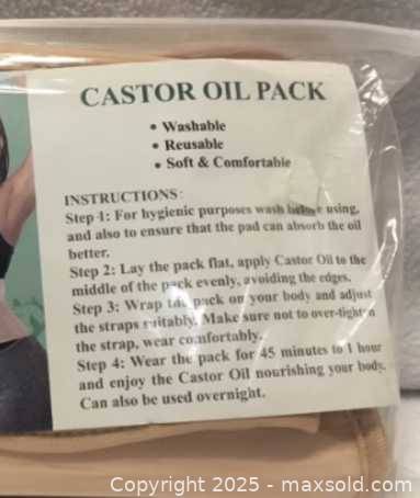 Castor Oil Waist Wrap Pack | Maxsold