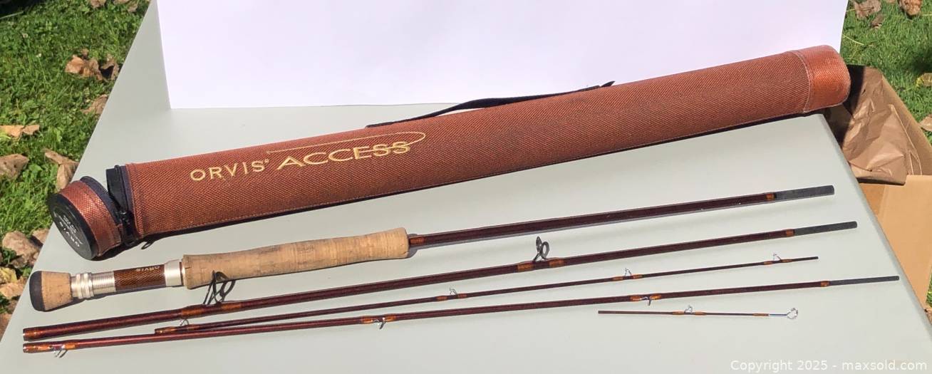 Orvis Access fly fishing rod with tube – needs repair | Maxsold