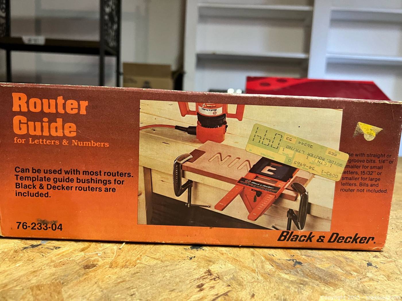 Black & Decker Router Guide model 76-233-04 | Maxsold