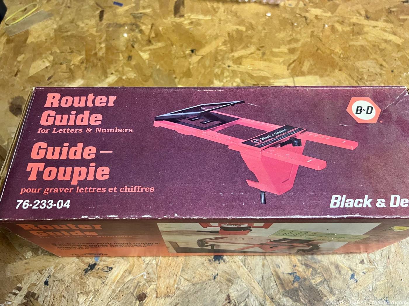 Black & Decker Router Guide model 76-233-04 | Maxsold