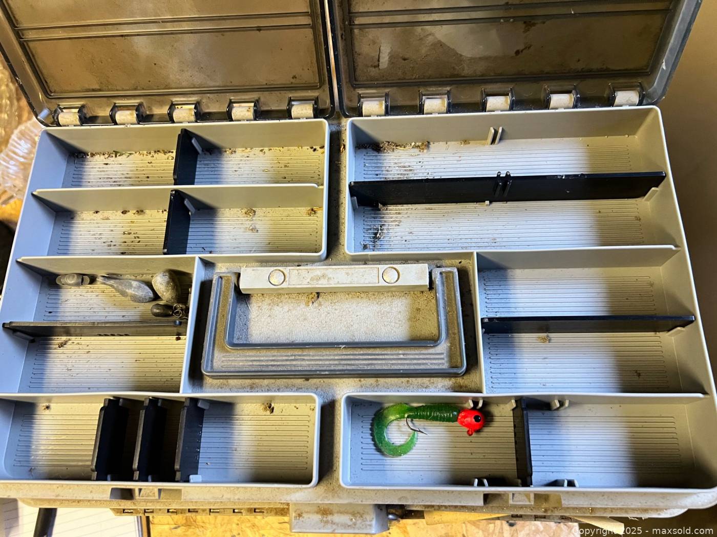 Plano Lid Locker multi-tray tackle box | Maxsold