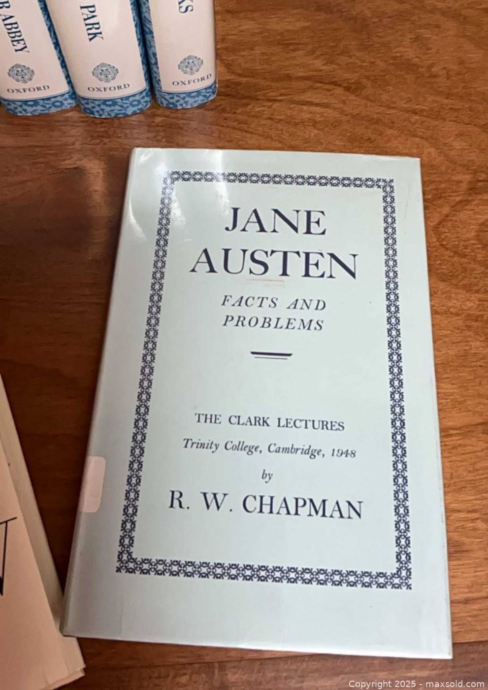 Jane Austen hardcover set plus 2 biographies | Maxsold