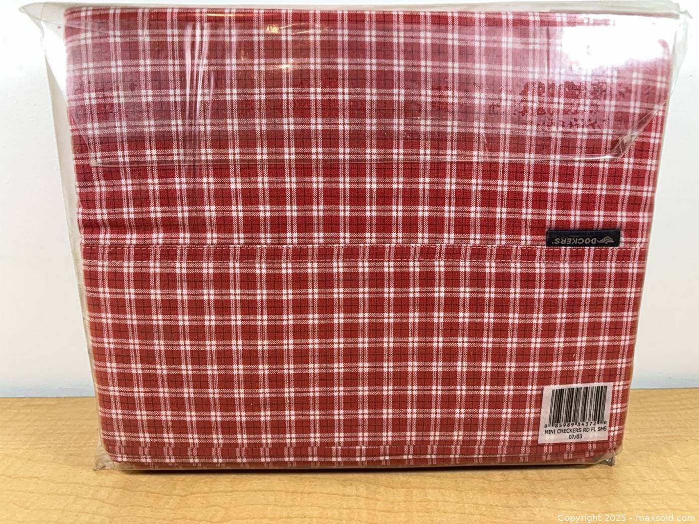 Dockers Home Mini Checkers Full Sheet Set | Maxsold