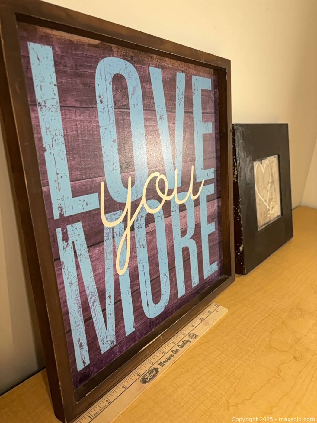 Hobby Lobby and unbranded wall plaques, 2 pcs | Maxsold