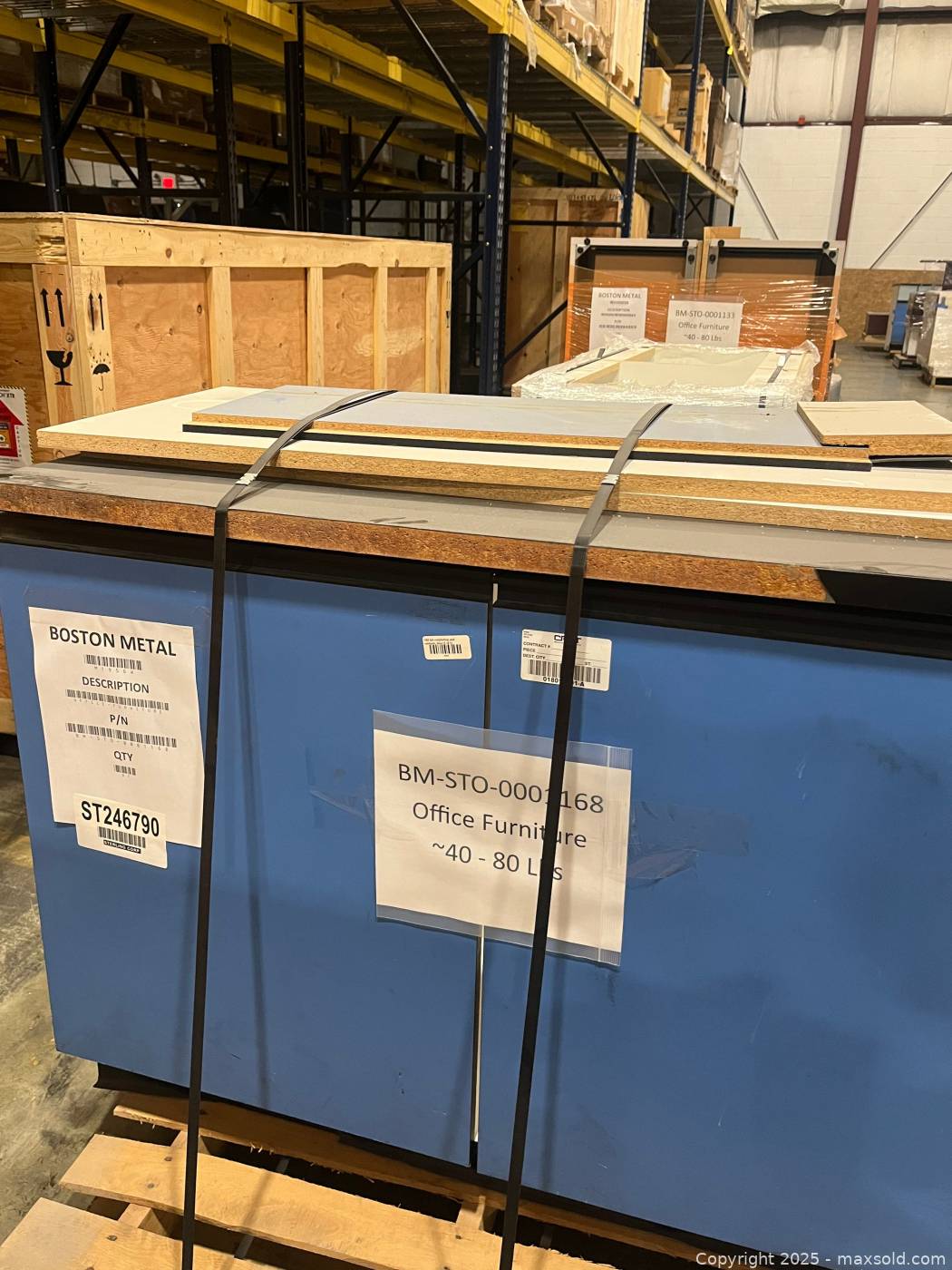 Metal and laminate lab benches, 2 pcs | Maxsold