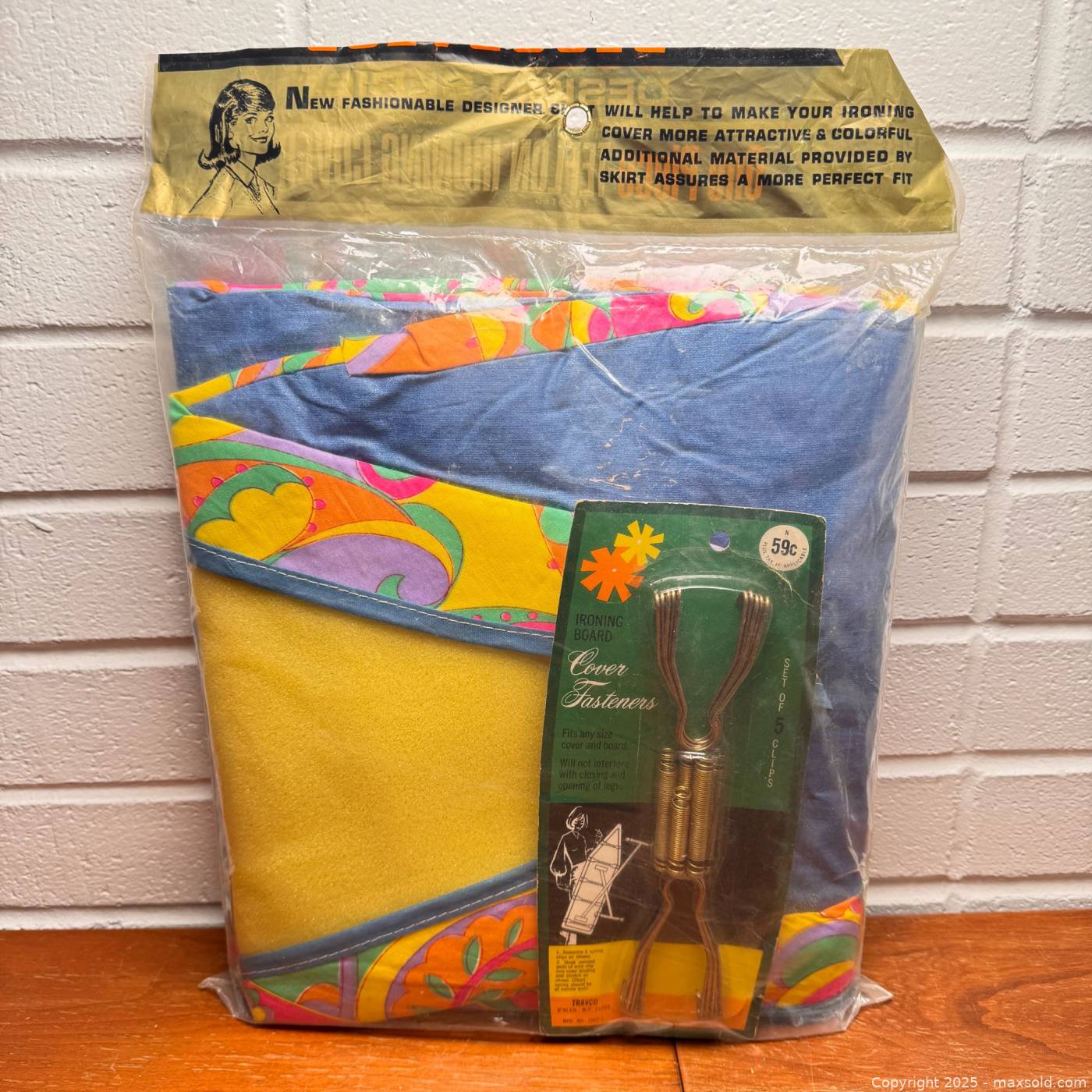 Lady Presco Decorator Series Teflon Ironing Board Cover-Pad NOS | Maxsold