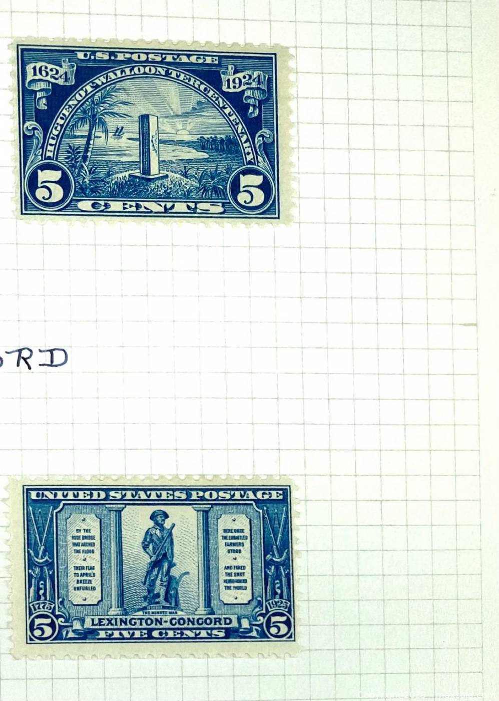 1924-1925 U.S. Commemorative Stamp Page | Maxsold