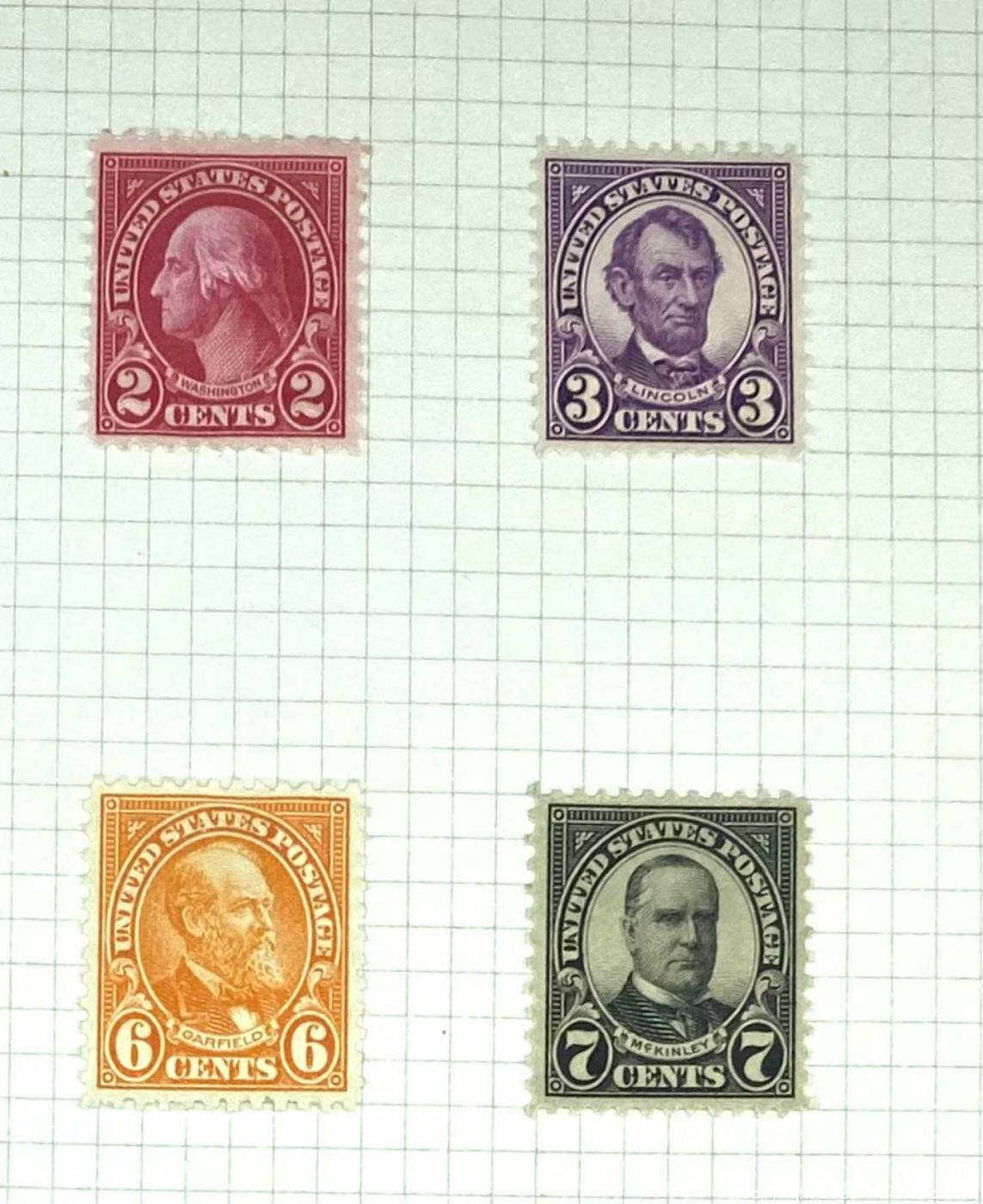 1926-1927 US Rotary Press Stamp Set | Maxsold