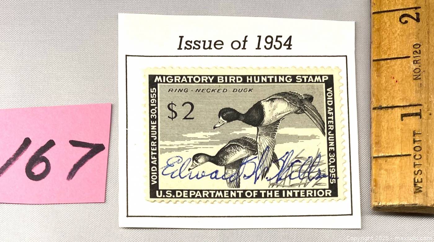 1954 U.S. Federal Duck Hunting Stamp $2 | Maxsold