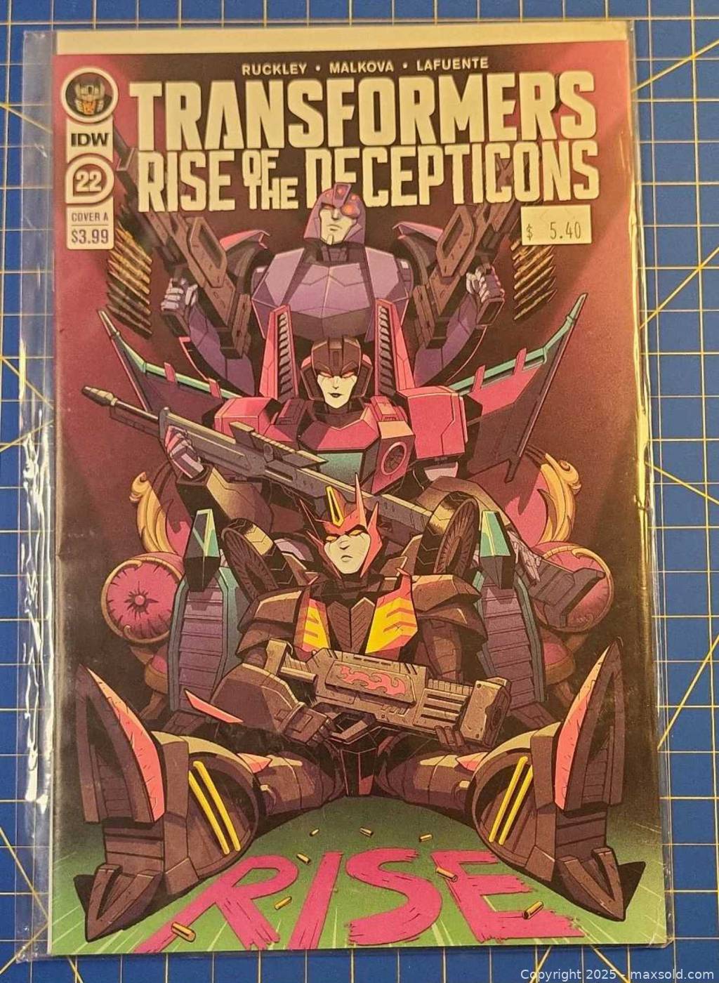 Transformers: Rise of the Decepticons #22 comic | Maxsold