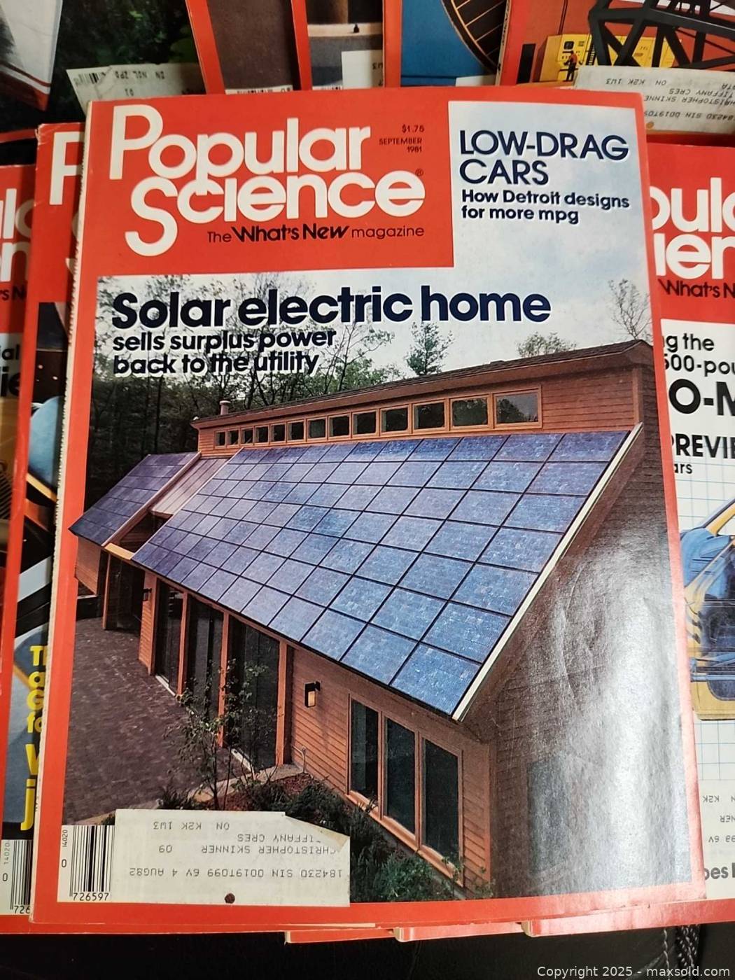 16 Popular Science magazines 1980-1982 | Maxsold