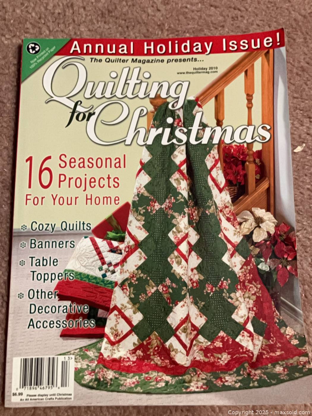 Assorted quilting magazines large lot | Maxsold
