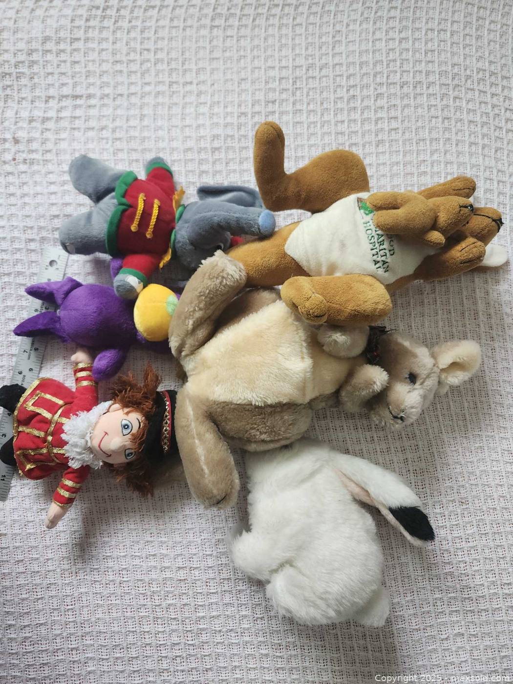 Mixed stuffed animals, 6 pieces | Maxsold
