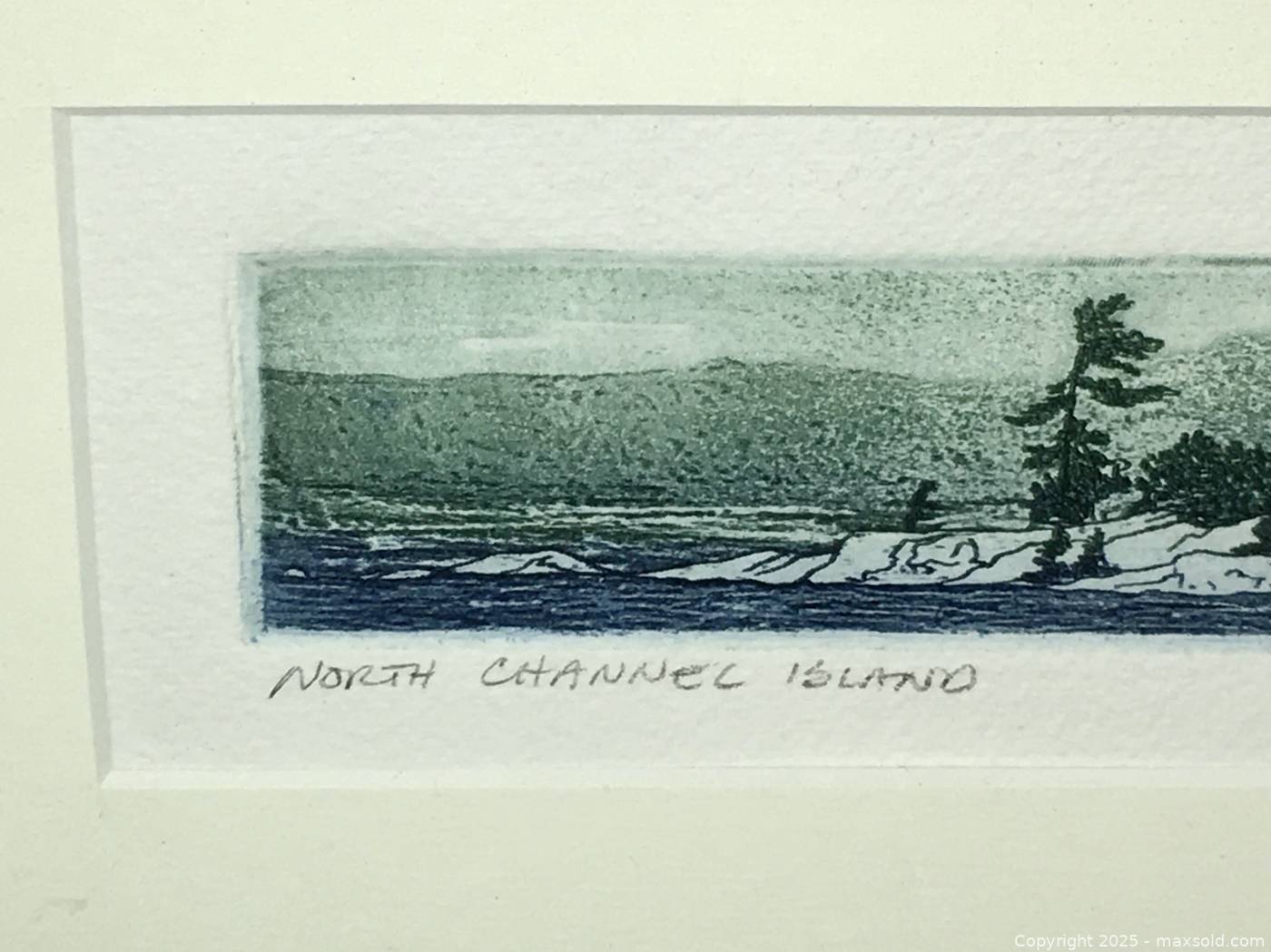 Canadian art print North Channel Island by Greg Shafley | Maxsold