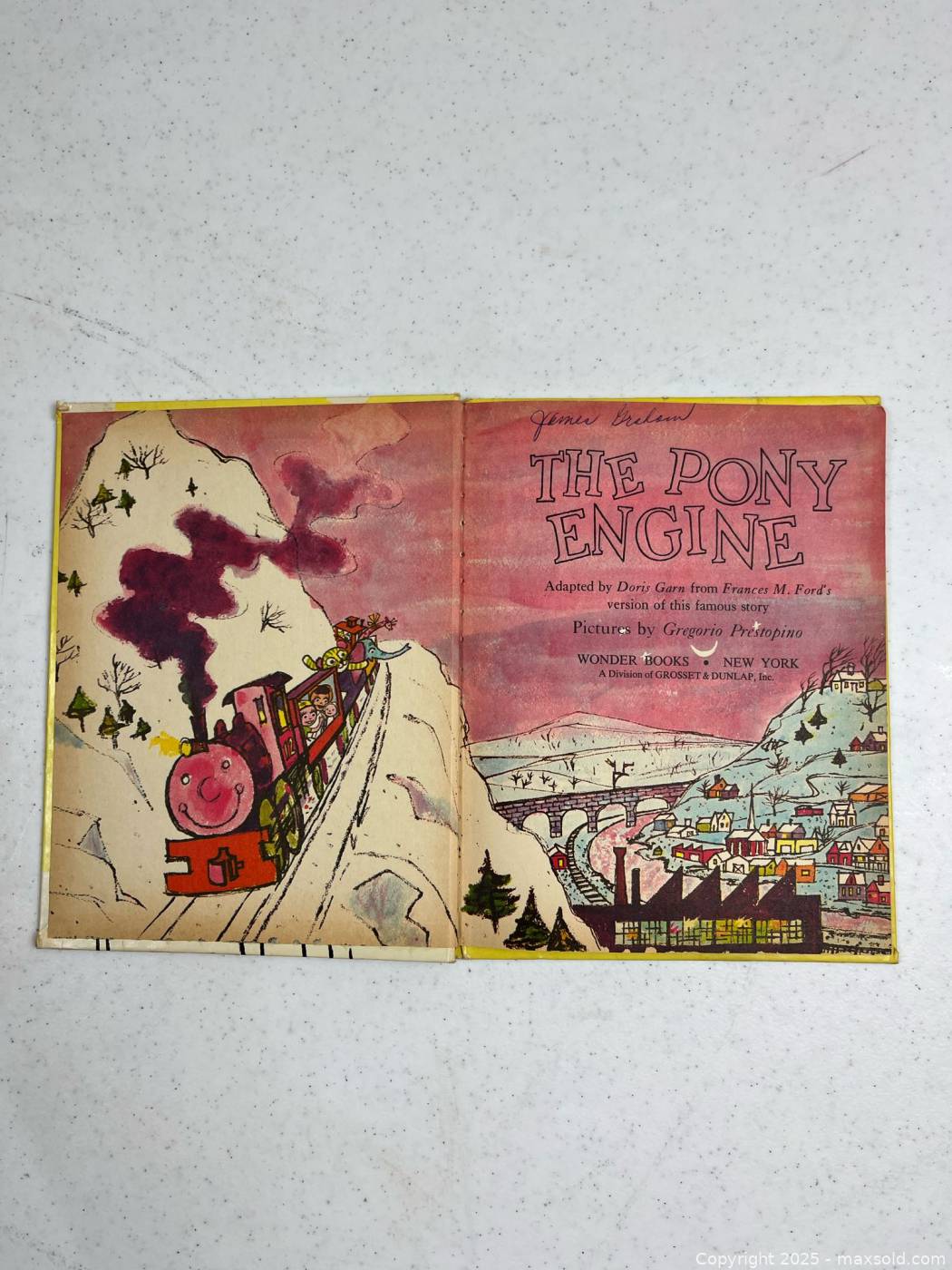 The Pony Engine children’s picture book, 1957 | Maxsold