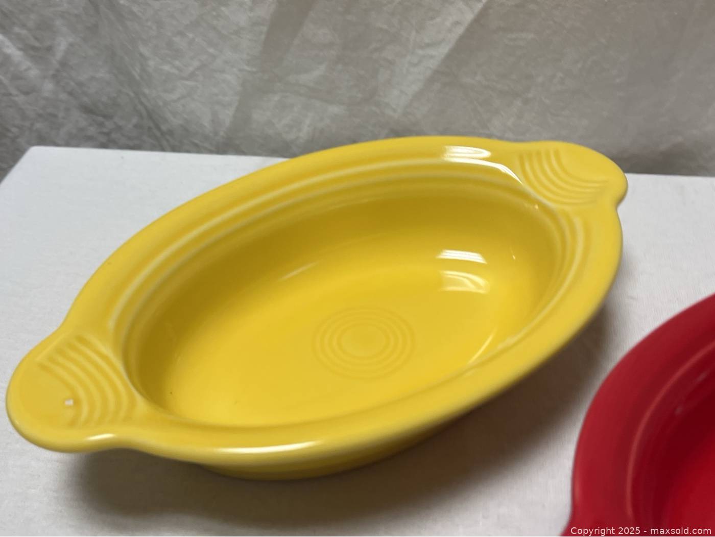 Fiesta oval baking or serving dishes set | Maxsold