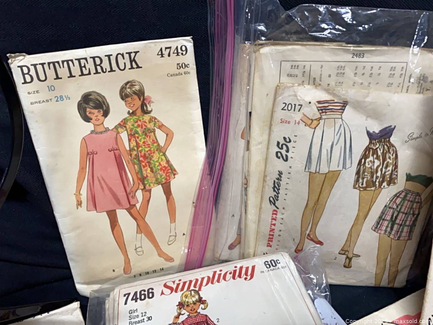 Vintage sewing patterns & wooden shoe care | Maxsold