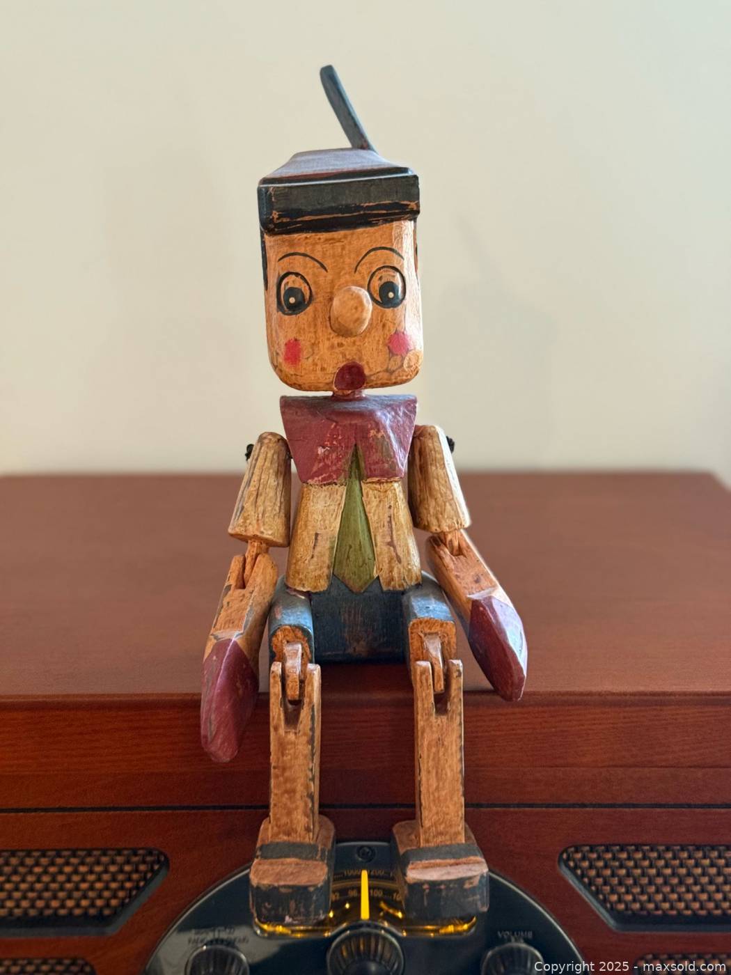 Raine & Humble wooden Pinocchio puppet 30 cm | Maxsold
