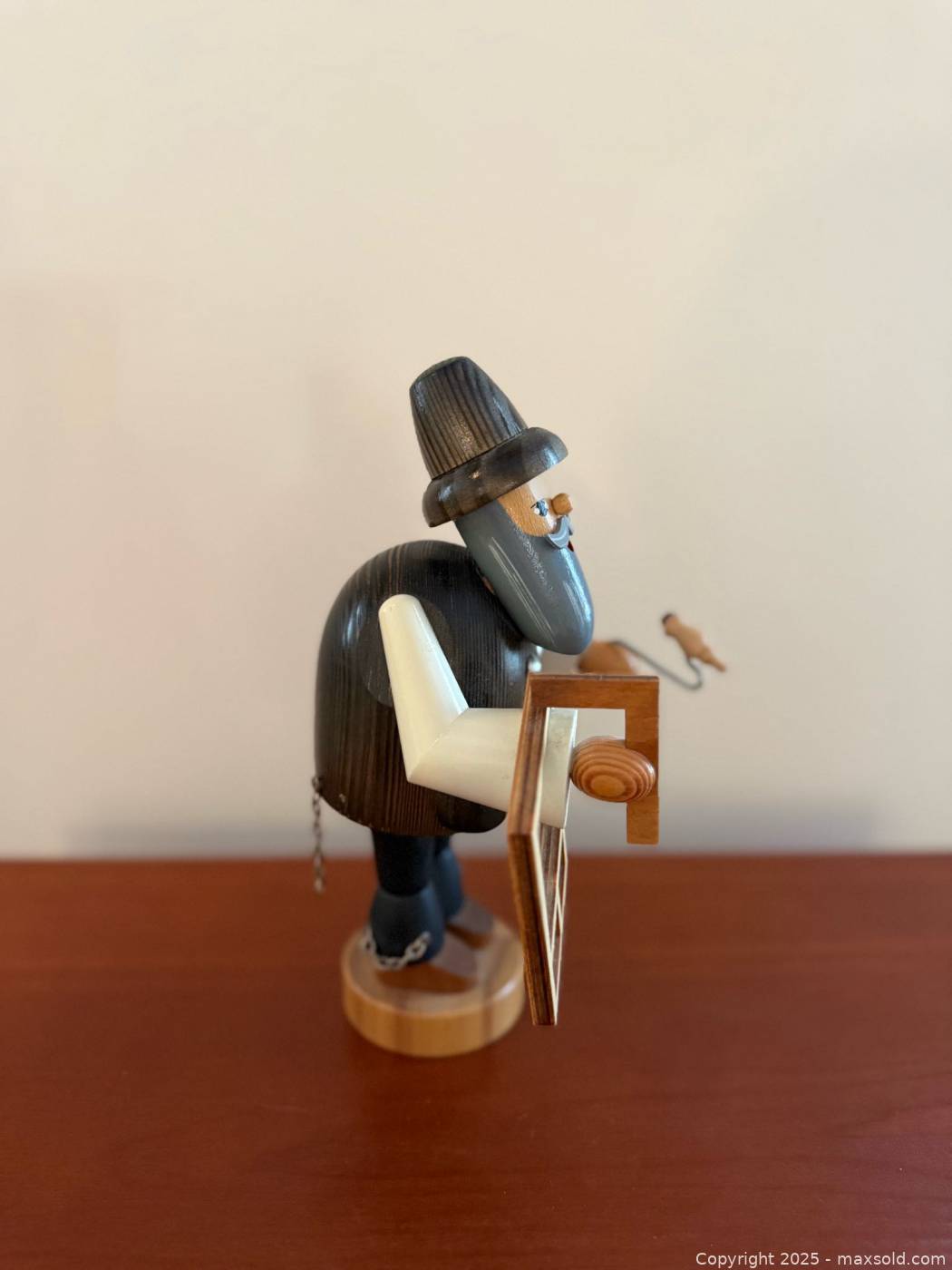 German Erzgebirge smoker draftsman figure | Maxsold