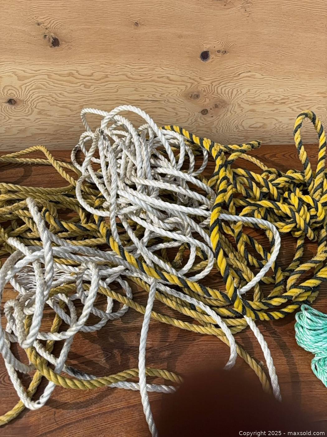 Four assorted ropes | Maxsold