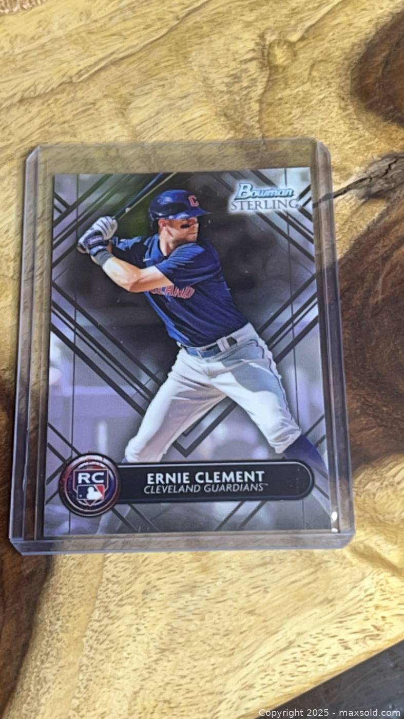Ernie Clement Bowman Sterling rookie card | Maxsold
